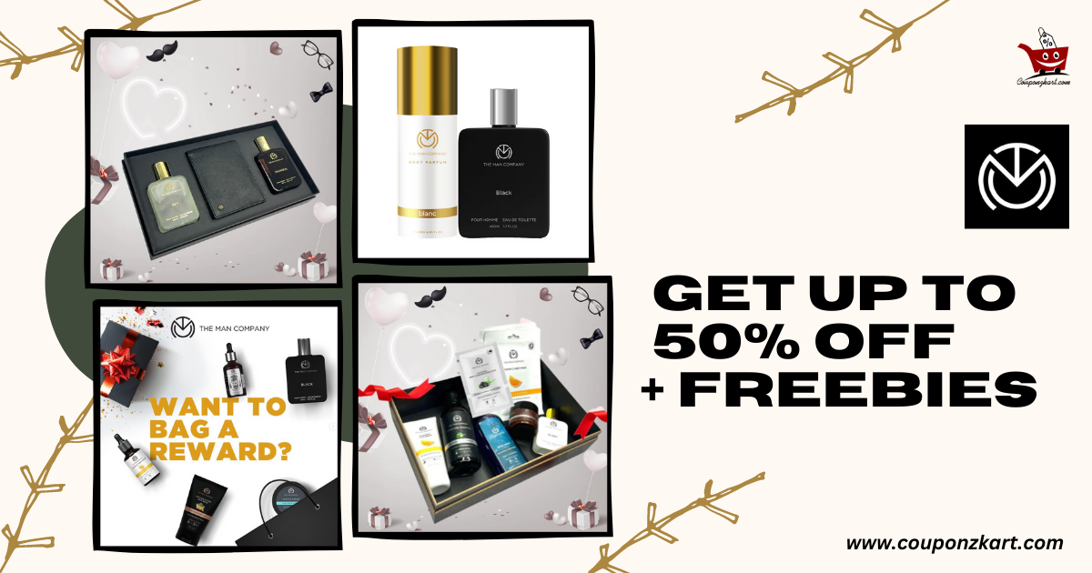 Avail The Man Company Discount Codes to Get Offer Deals | CouponZkart